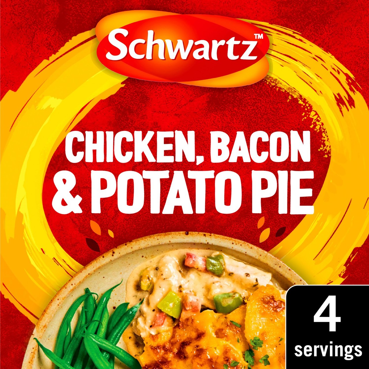 Schwartz Chicken, Bacon & Potato Pie Recipe Mix - Morrisons Online ...