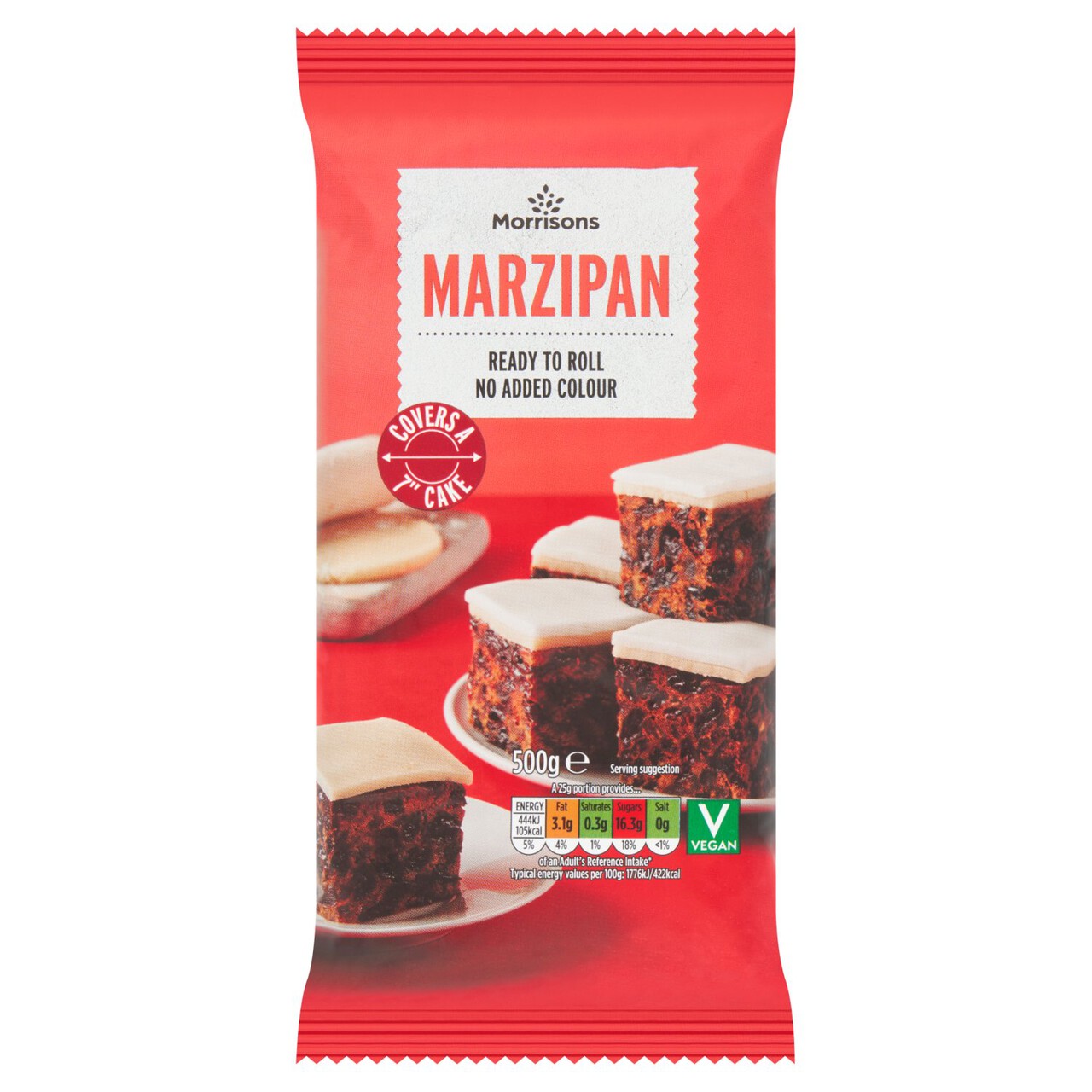 Morrisons Natural Marzipan - Morrisons Online Groceries & Offers