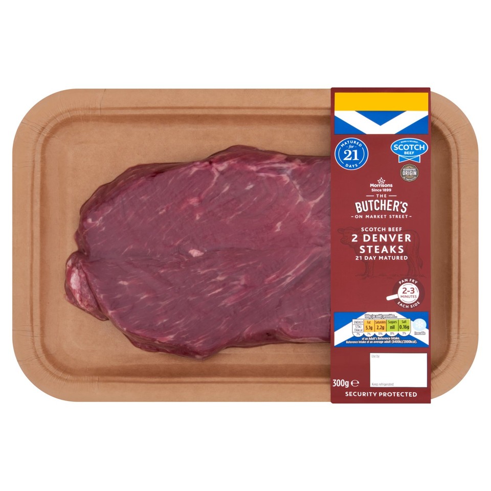 Morrisons Scottish Beef Denver Steak - Morrisons Online Groceries & Offers
