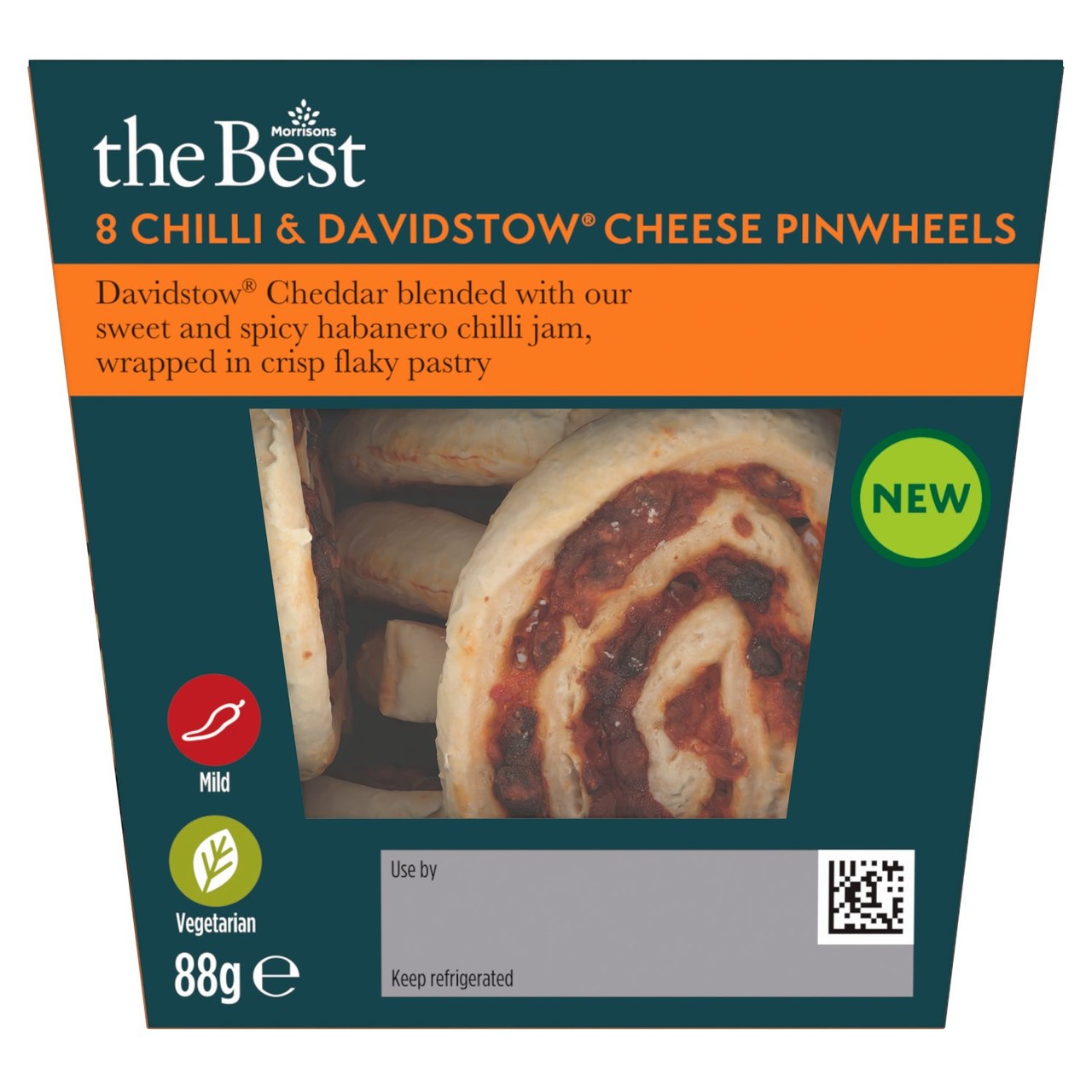 Morrisons The Best 8 Chilli & Davidstow Cheese Pinwheels - Morrisons ...