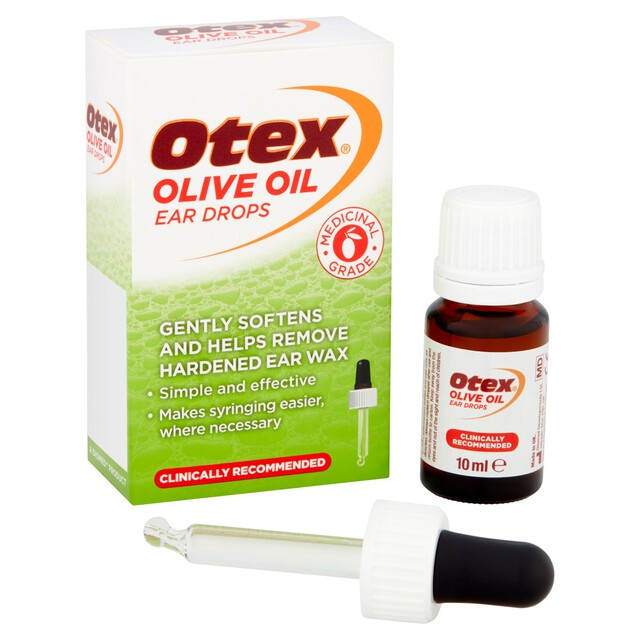 Otex Olive Oil Ear Drops - Morrisons Online Groceries & Offers