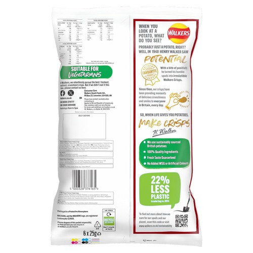 Walkers Classic Variety Multipack Crisps - Morrisons Online Groceries ...