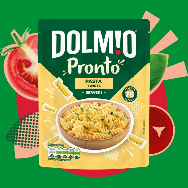 Dolmio Twists Pouch Microwave Pasta - Morrisons Online Groceries & Offers
