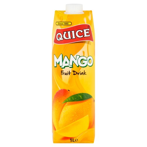 Quice Mango Fruit Drink Carton 1L - Morrisons Online Groceries & Offers