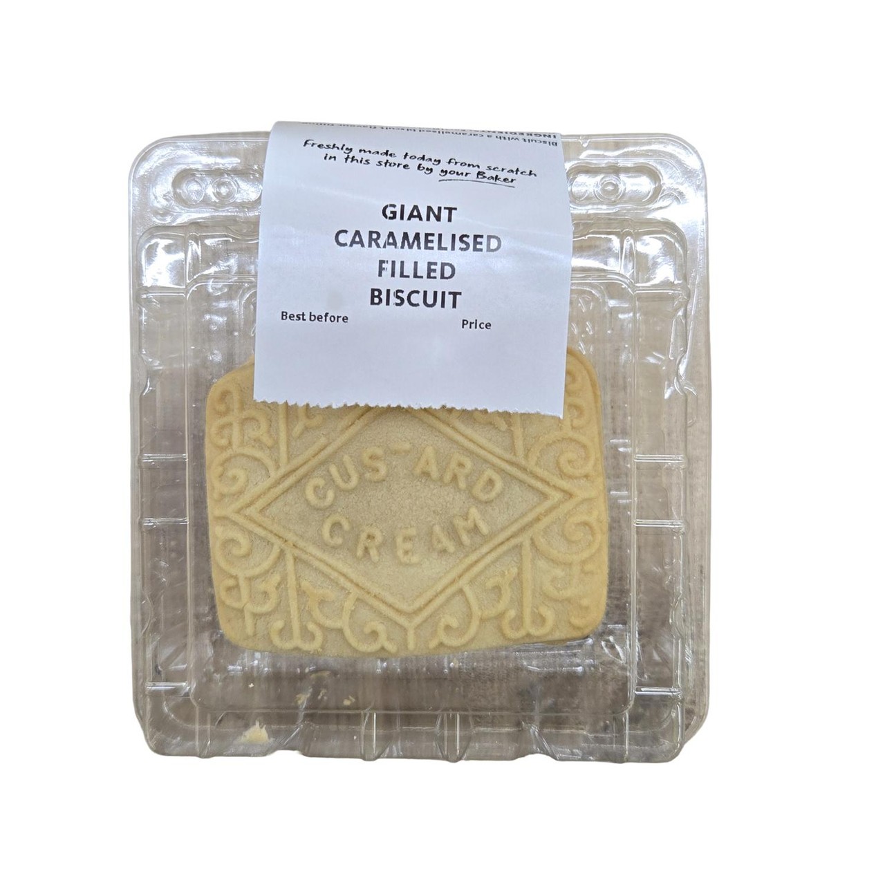 Morrisons Giant Caramelised Filled Biscuit - Morrisons Online Groceries ...