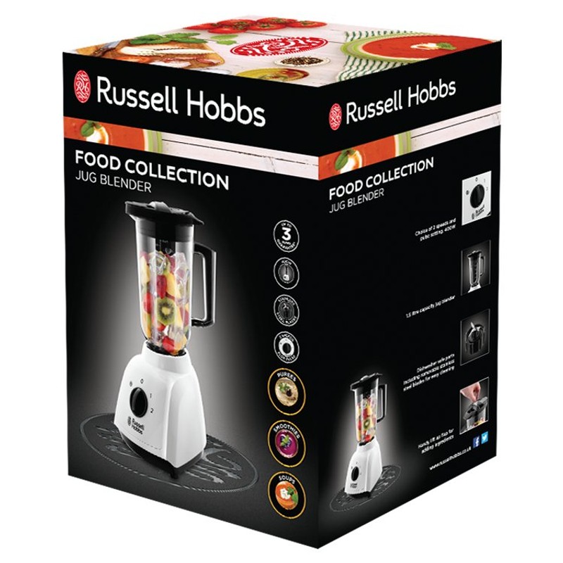 Russell Hobbs 1.5L White Jug Blender - Morrisons Online Groceries & Offers