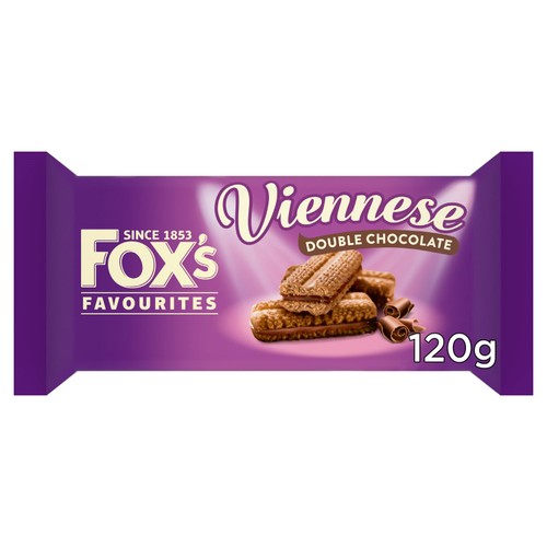 Fox's Favourites Viennese Double Chocolate120g - Morrisons Online ...