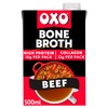 Oxo Beef Bone Broth 500ml - Morrisons Online Groceries & Offers