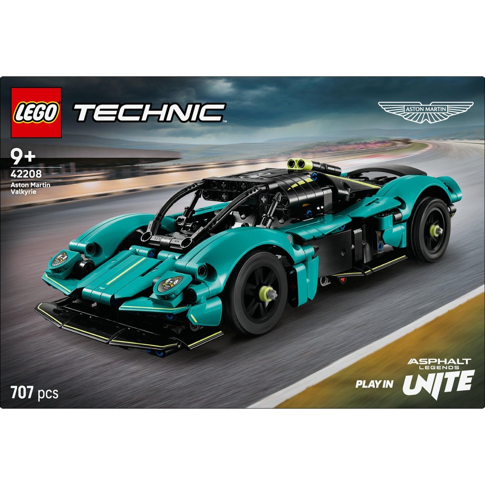 LEGO Technic Aston Martin Valkyrie Car Toy 42208 - Morrisons Online ...