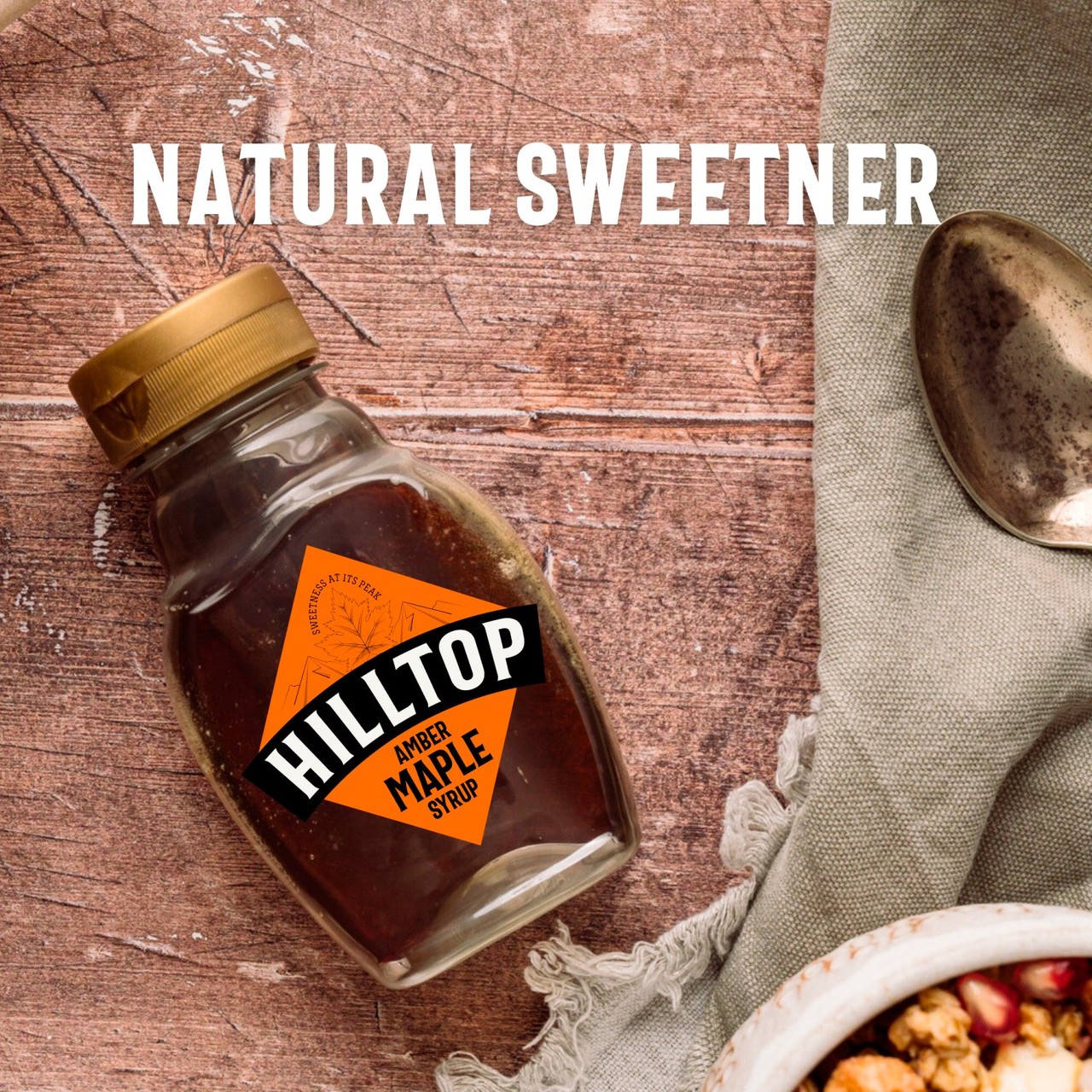 Hilltop Amber Maple Syrup - Morrisons Online Groceries & Offers