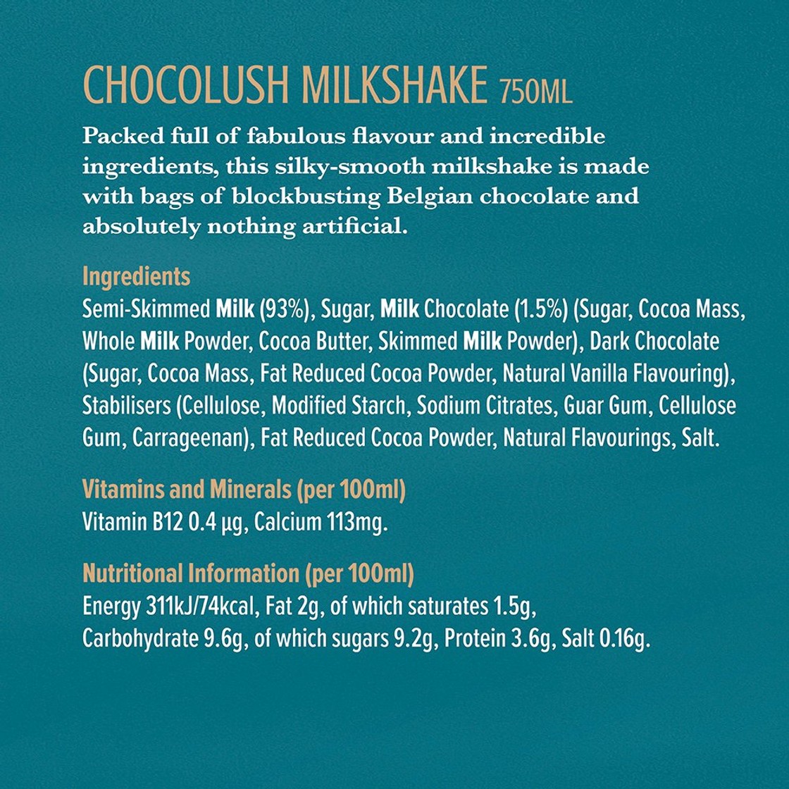 Shaken Udder Chocolush Milkshake - Morrisons Online Groceries & Offers
