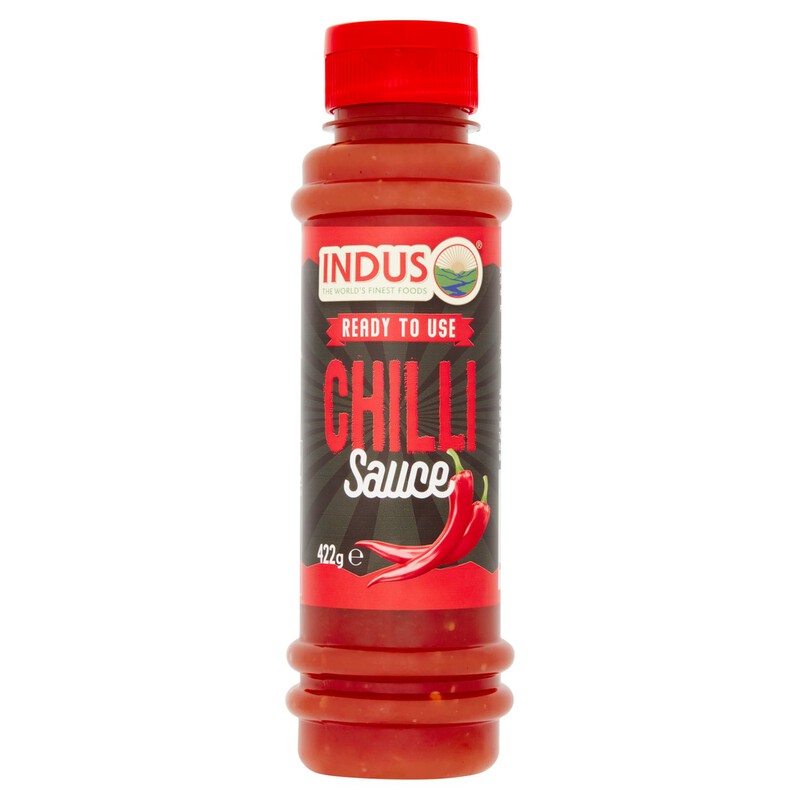 Indus Ready To Use Chilli Sauce 422g - Morrisons Online Groceries & Offers
