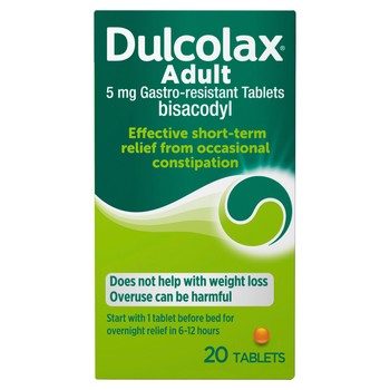 Dulcolax Adult Constipation Relief Laxative - Morrisons Online ...