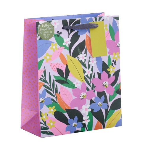 Bountiful Floral Gift Bag Medium - Morrisons Online Groceries & Offers