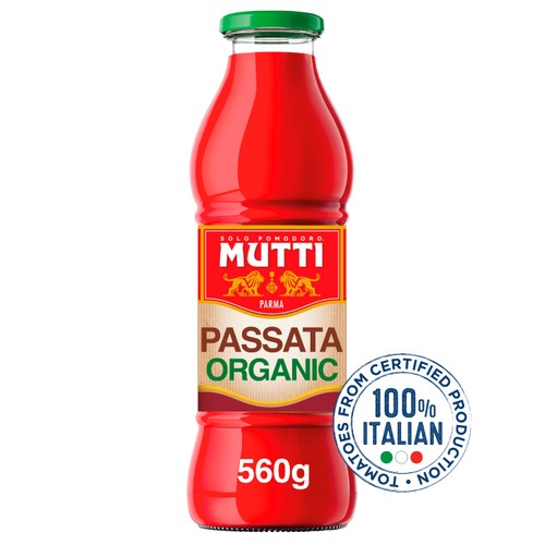 Mutti Organic Tomato Passata 560g - Morrisons Online Groceries & Offers