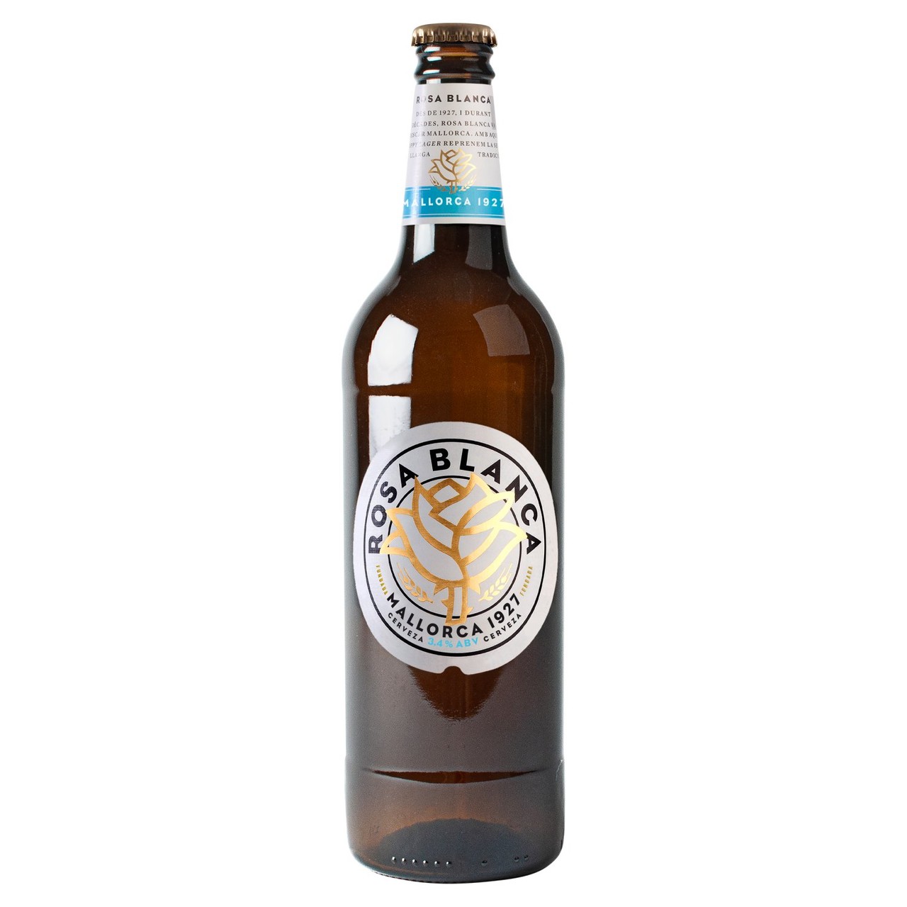 Rosa Blanca Lager Beer Bottle - Morrisons Online Groceries & Offers