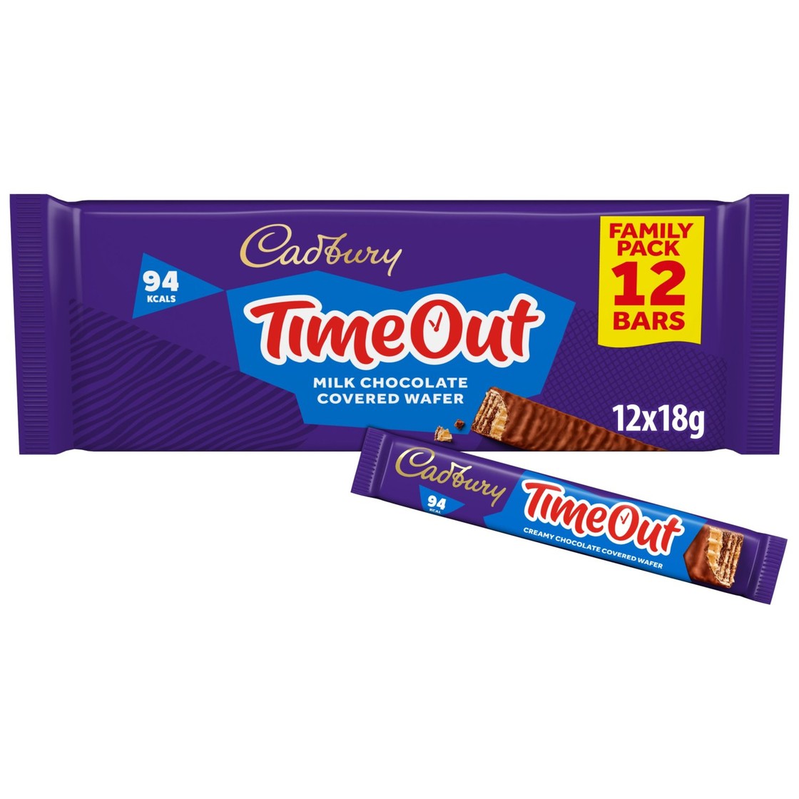 Cadbury Timeout Chocolate Wafer Bars - Morrisons Online Groceries & Offers