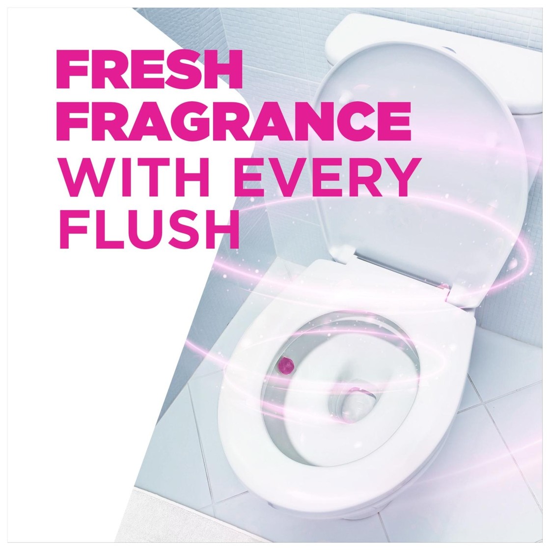 Harpic Hygienic & Fresh Sticker Blossom 4 pack - Morrisons Online ...