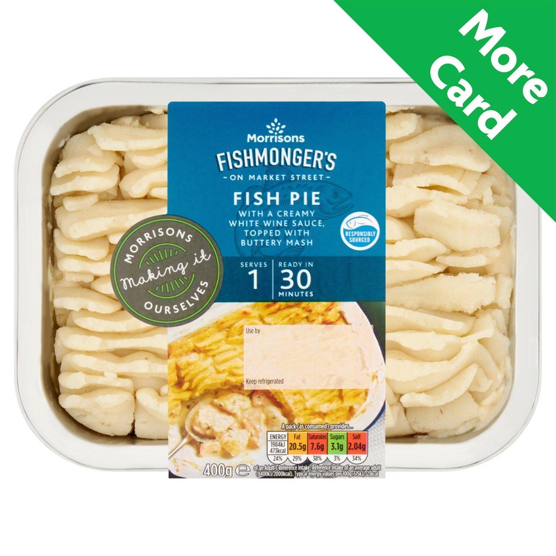 Market Street Fish Pie - Morrisons Online Groceries & Offers
