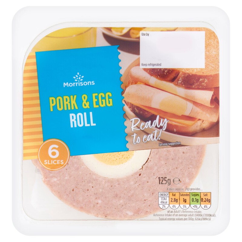 Morrisons Pork & Egg Roll - Morrisons Online Groceries & Offers