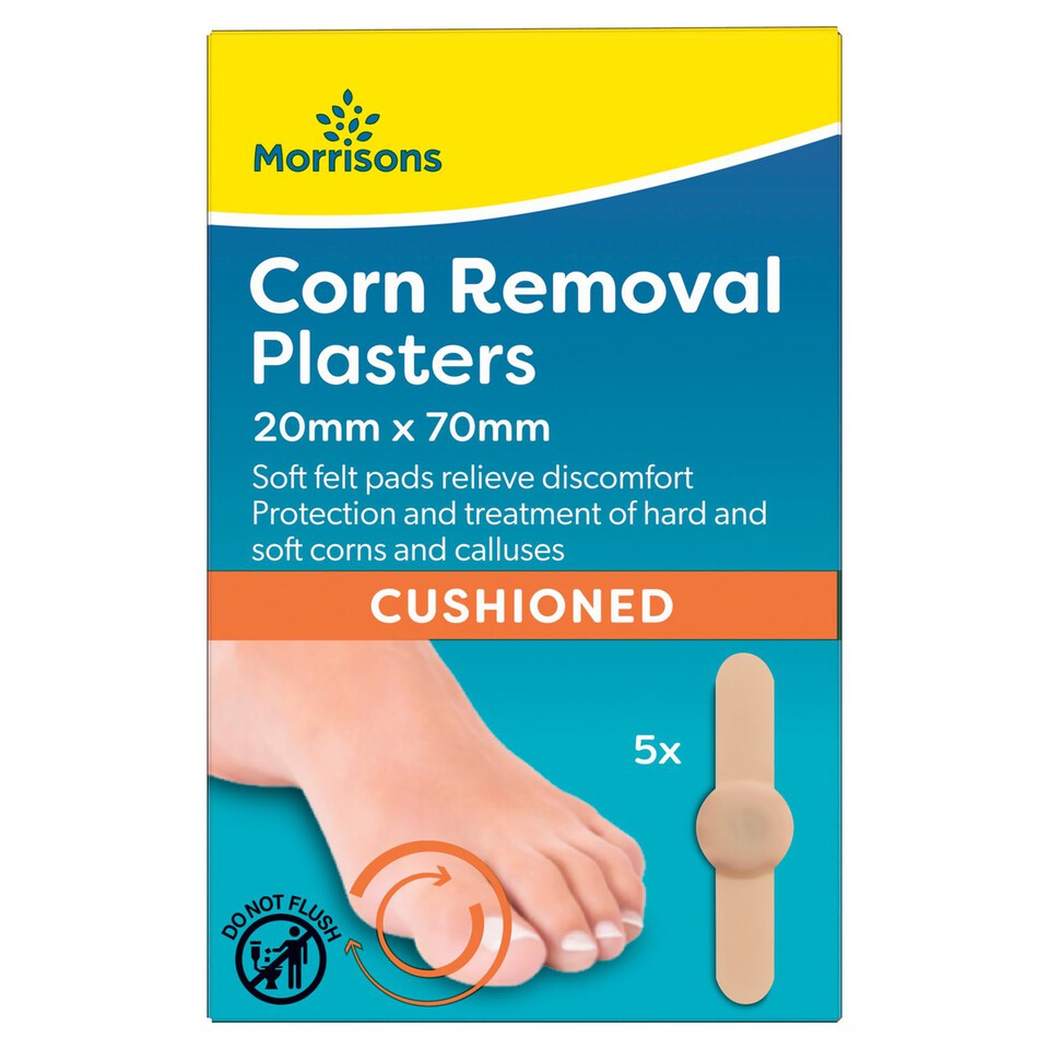 Morrisons Corn Removal Plasters 5's - Morrisons Online Groceries & Offers