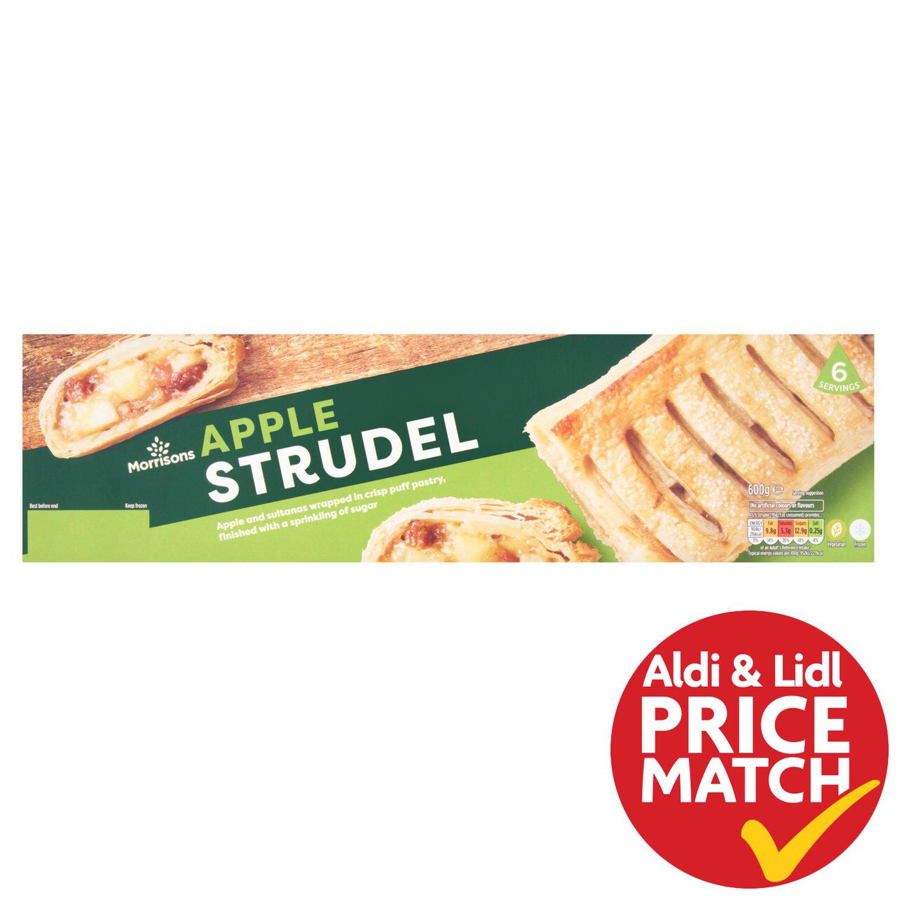 Morrisons Apple Strudel - Morrisons Online Groceries & Offers