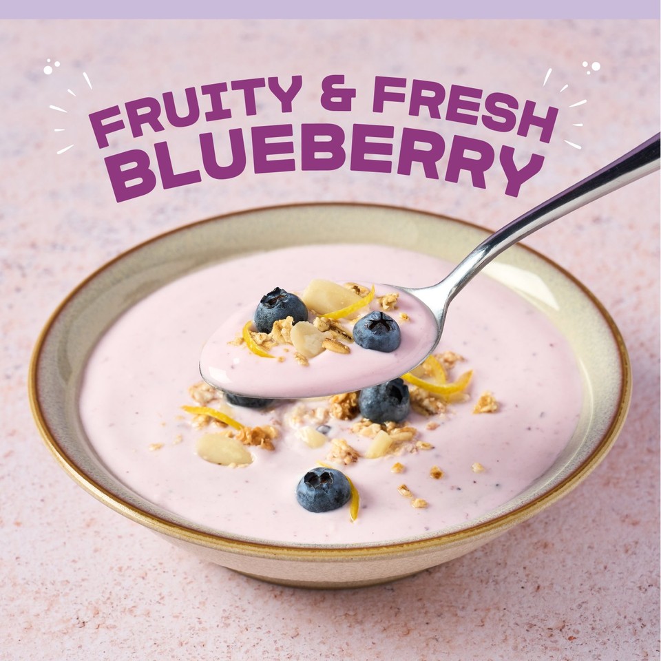 Arla Cultura Blueberry Gut Health Yogurt with Fibre - Morrisons Online ...