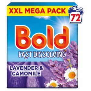 Bold All In 1 Laundry Powder Lavender & Camomile 72 Washes - Morrisons ...