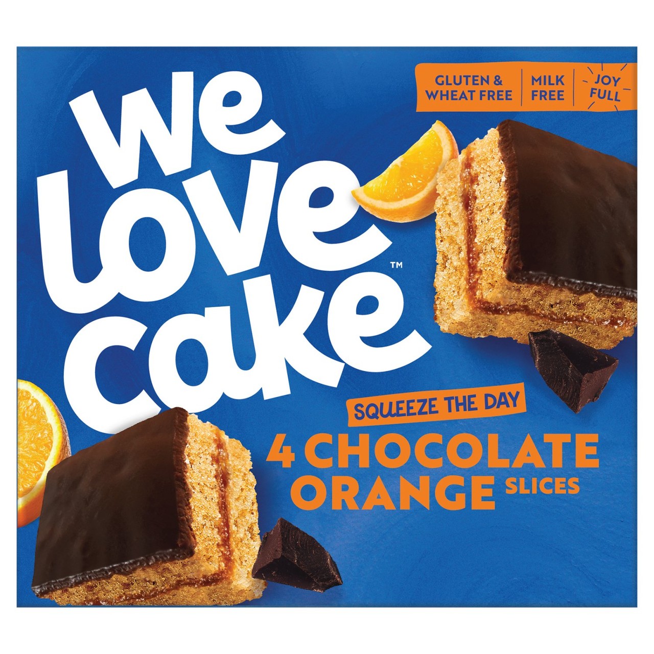 We Love Cake 4 Chocolate Orange Slices 132g - Morrisons Online ...