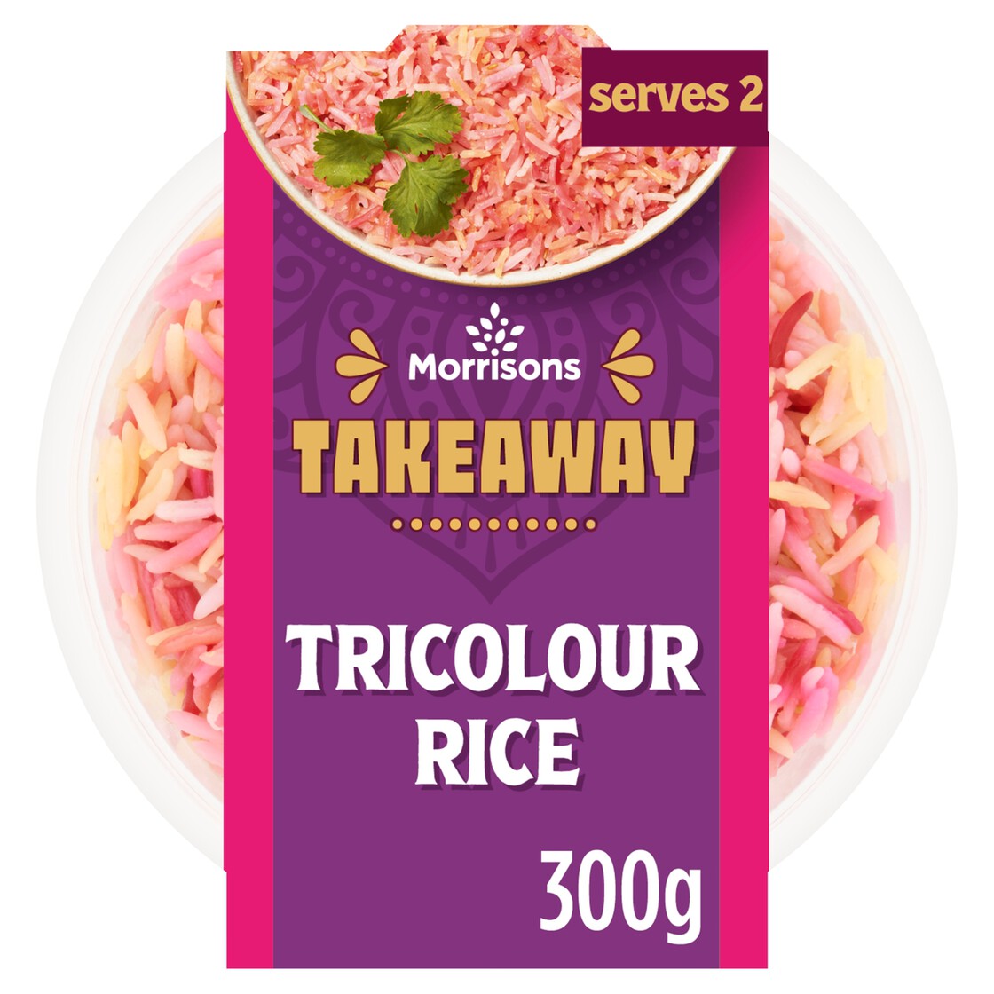 Morrisons Takeaway Tricolour Rice - Morrisons Online Groceries & Offers