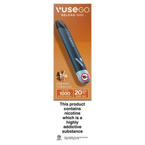 Vuse Reload Pen Creamy Tobacco 20mg - Morrisons Online Groceries & Offers