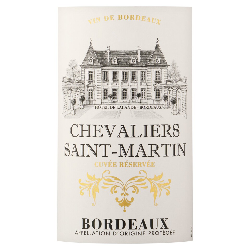 Chevaliers St Martin Aop Bordeaux - Morrisons Online Groceries & Offers