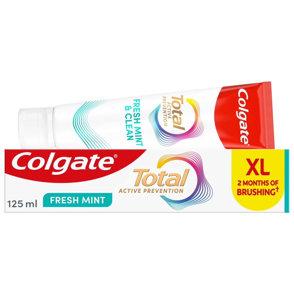 Colgate Total Active Prevention Fresh Mint Toothpaste 125ml - Morrisons ...