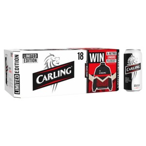 Carling Original Lager Beer Cans 18 x 440ml - Morrisons Online ...