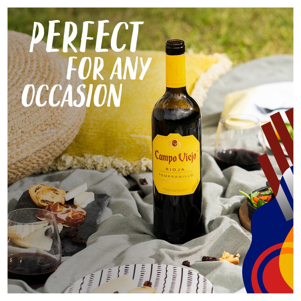 Campo Viejo Rioja Tempranillo Red Wine - Morrisons Online Groceries ...