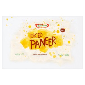 Pakeeza Diced Paneer Full Fat Soft Cheese 450g - Morrisons Online ...