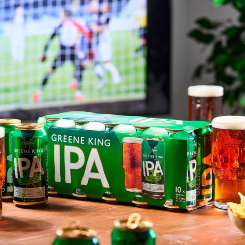 Greene King IPA 10x440ml - Morrisons Online Groceries & Offers