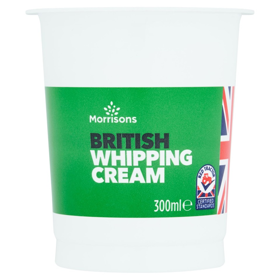 Morrisons British Whipping Cream - Morrisons Online Groceries & Offers