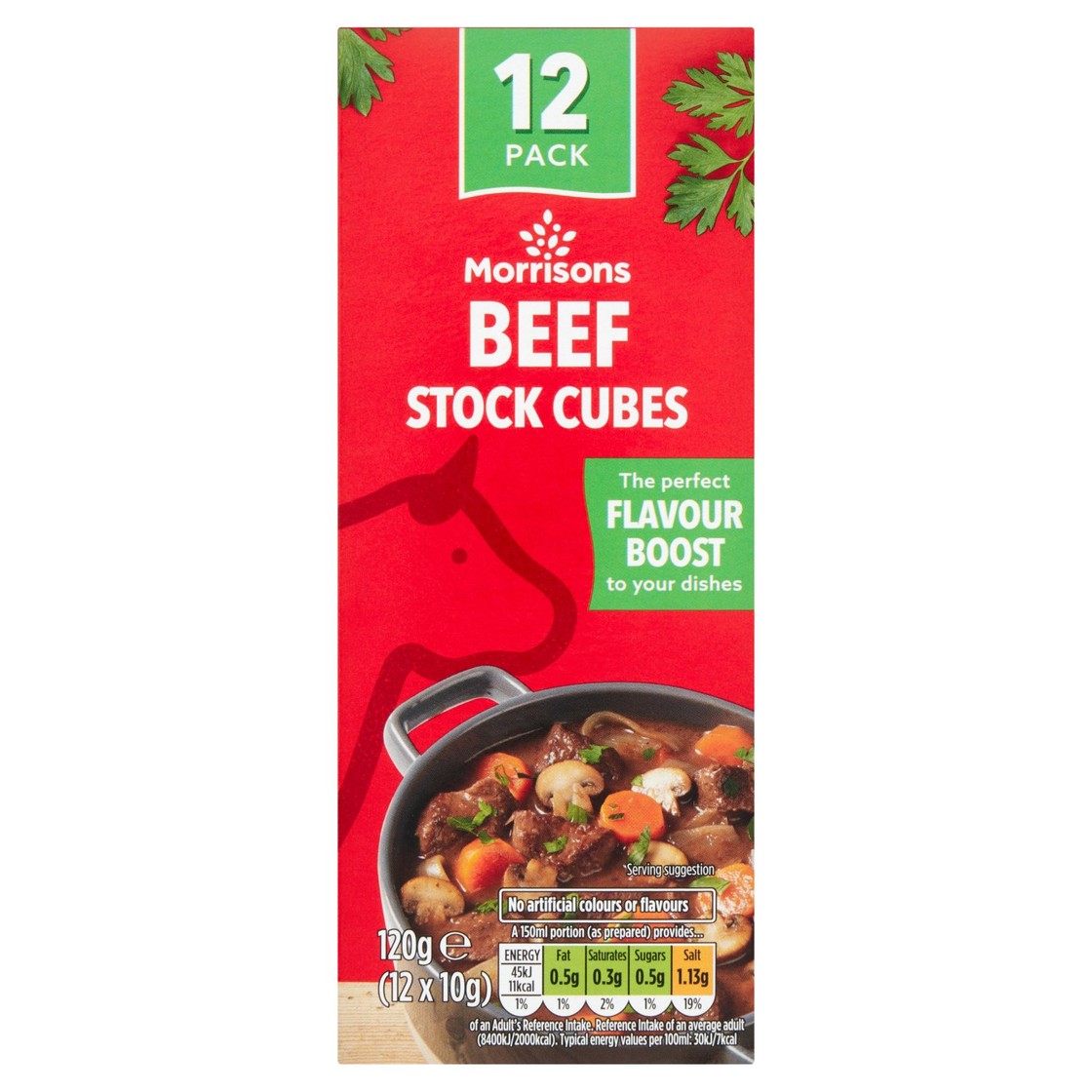 Morrisons Beef Stock Cubes 12's - Morrisons Online Groceries & Offers
