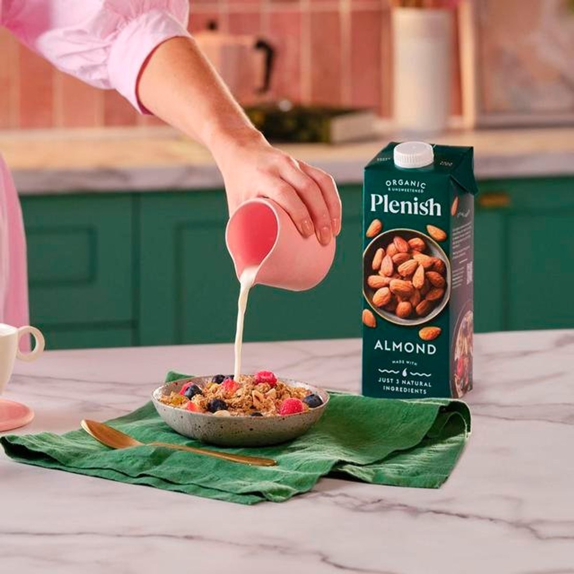 Plenish Organic Almond Milk - Morrisons Online Groceries & Offers