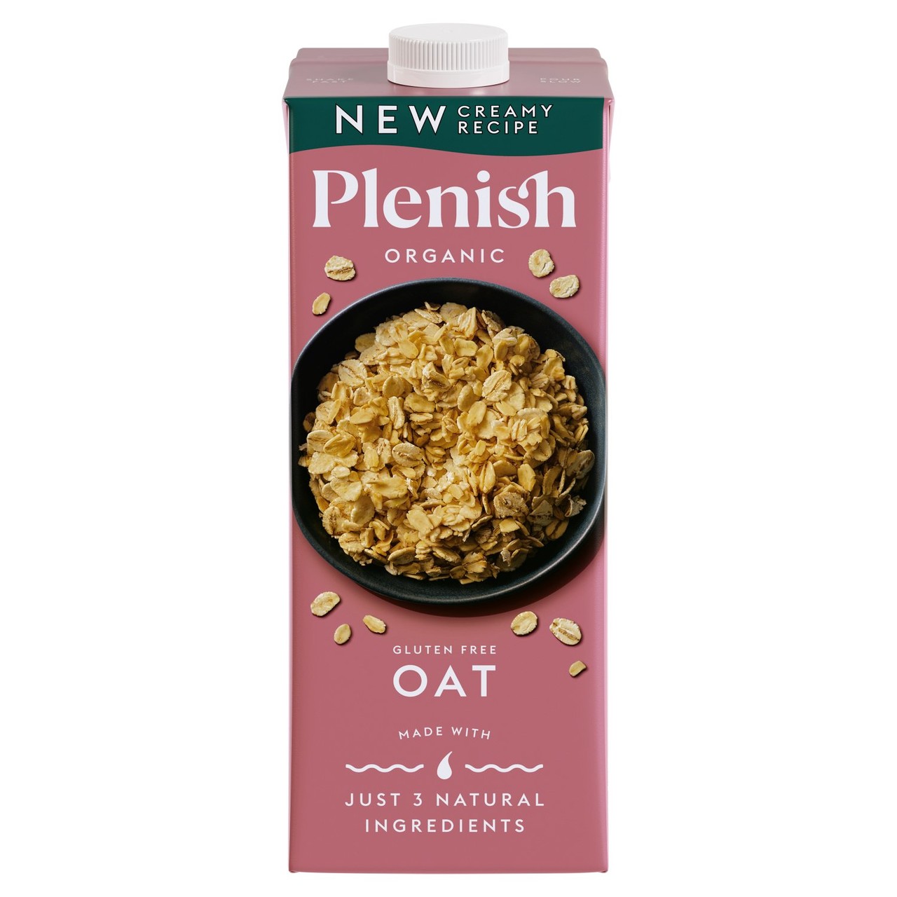Plenish Organic Gluten Free Oat 1L - Morrisons Online Groceries & Offers