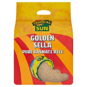 Tropical Sun Golden Sella Basmati Rice - Morrisons Online Groceries ...