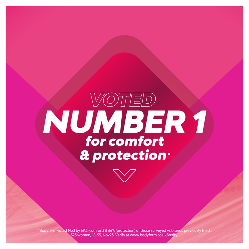 Bodyform Dailies Extra Protection Long Liners - Morrisons Online ...
