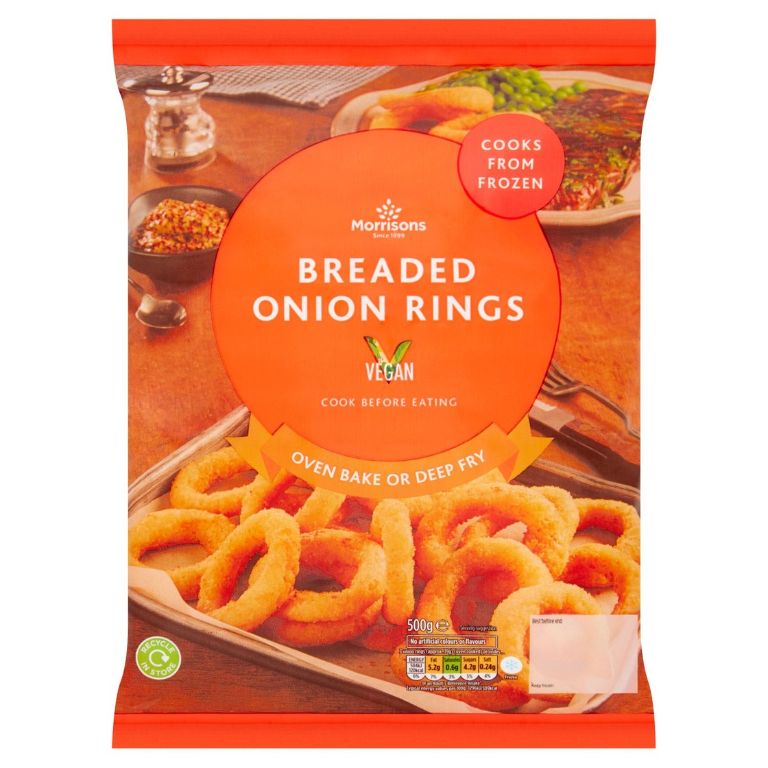 Morrisons Breaded Onion Rings - Morrisons Online Groceries & Offers