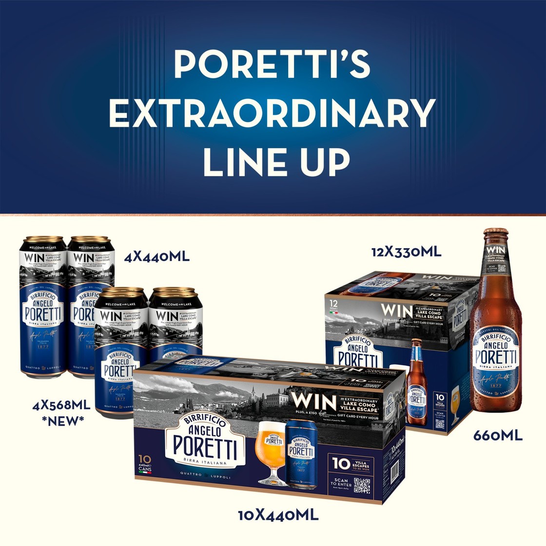 Birrificio Angelo Poretti Italian Lager Beer Bottles - Morrisons Online ...