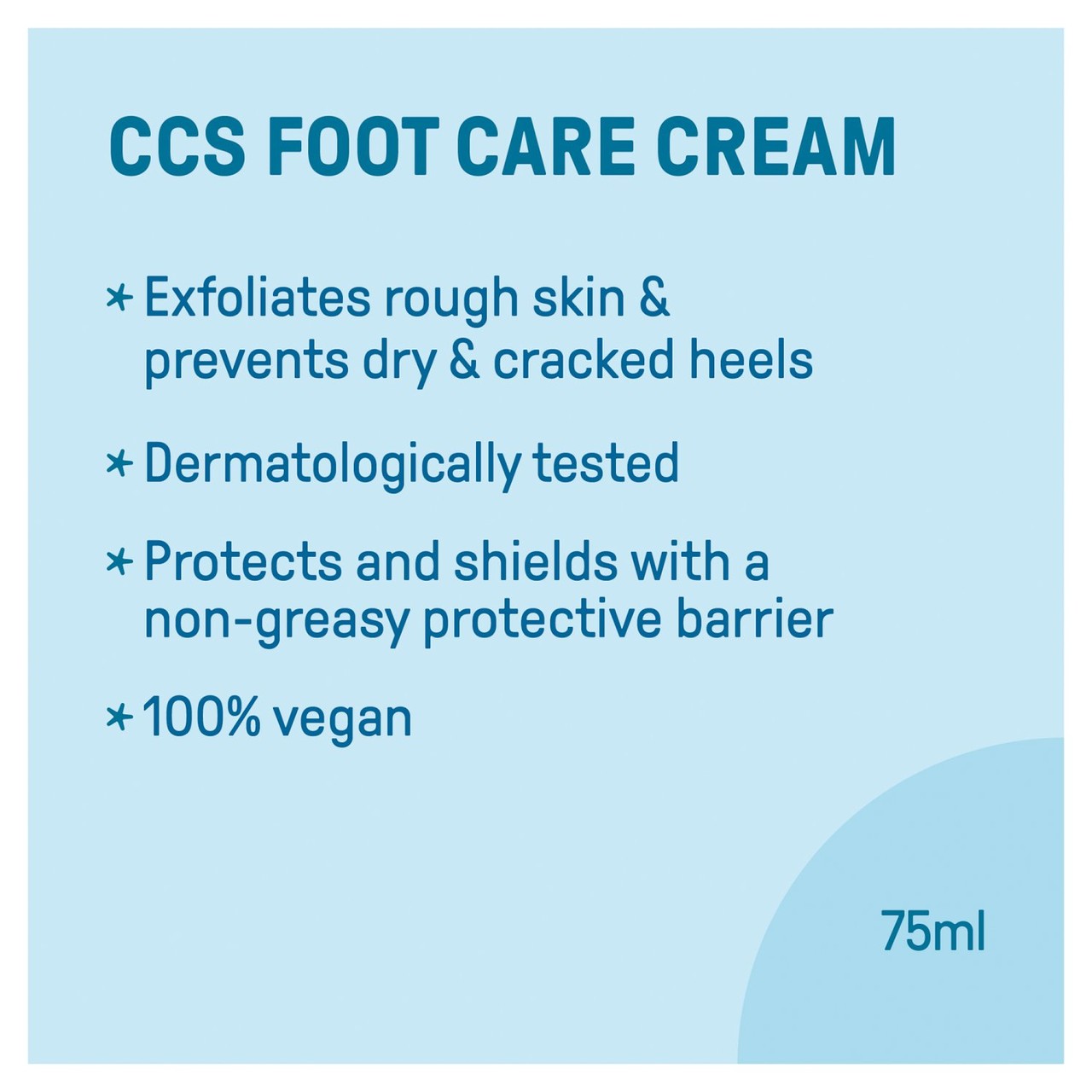 CCS Foot Care Cream - Morrisons Online Groceries & Offers