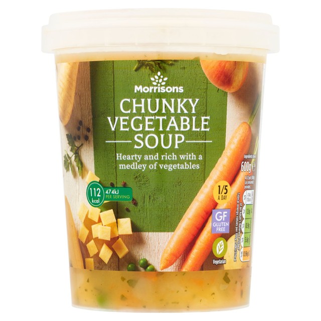 Morrisons Chunky Vegetable Soup - Morrisons Online Groceries & Offers