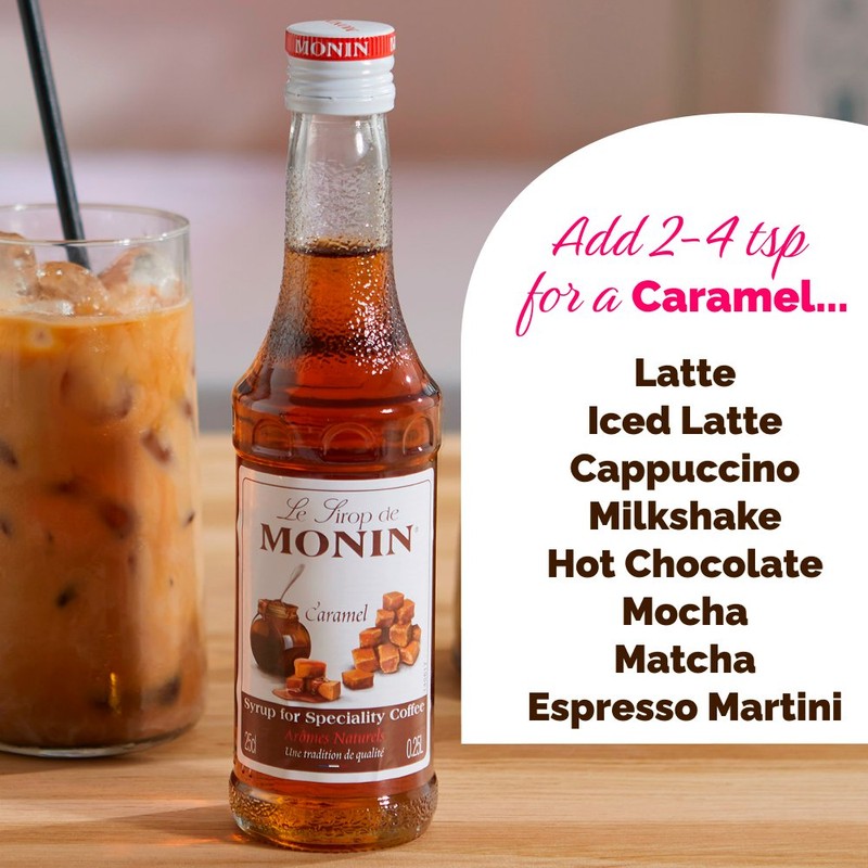 Monin Caramel Syrup - Morrisons Online Groceries & Offers