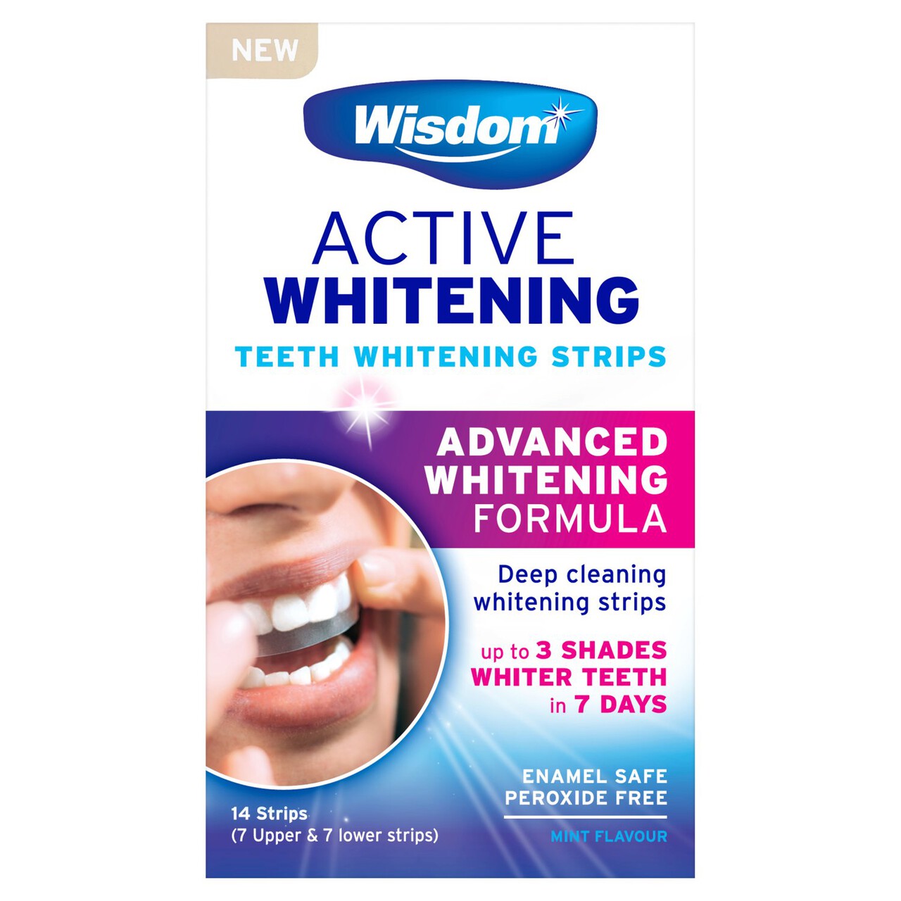 Wisdom Active Whitening Teeth Whitening Strips - Morrisons Online ...