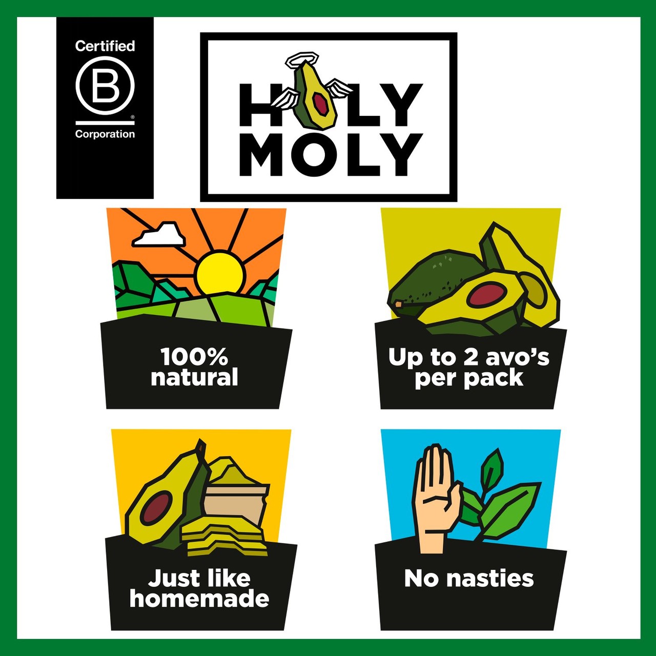 Holy Moly Original Guacamole - Morrisons Online Groceries & Offers